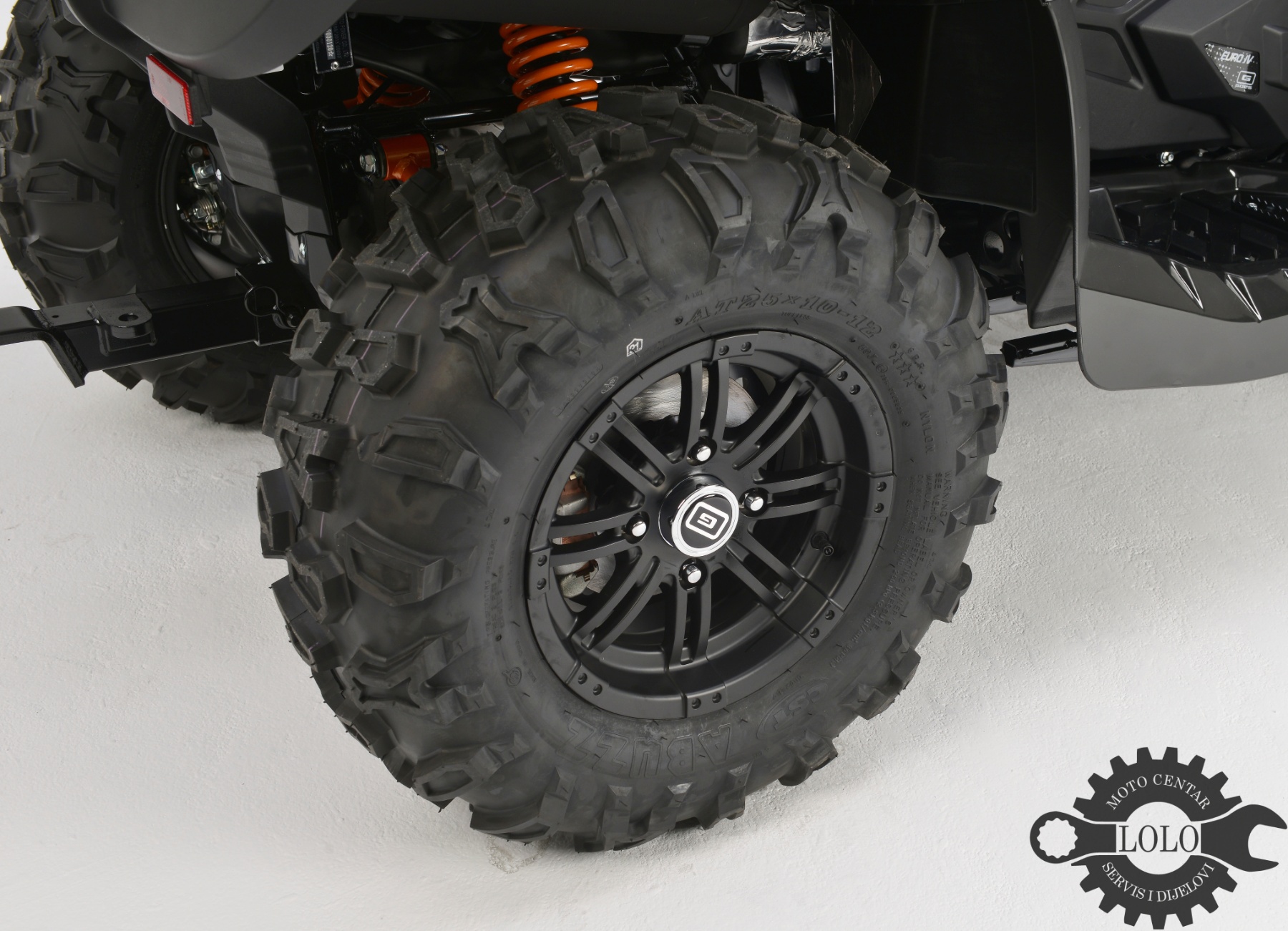 ATV QUAD GOES IRON MAX 450