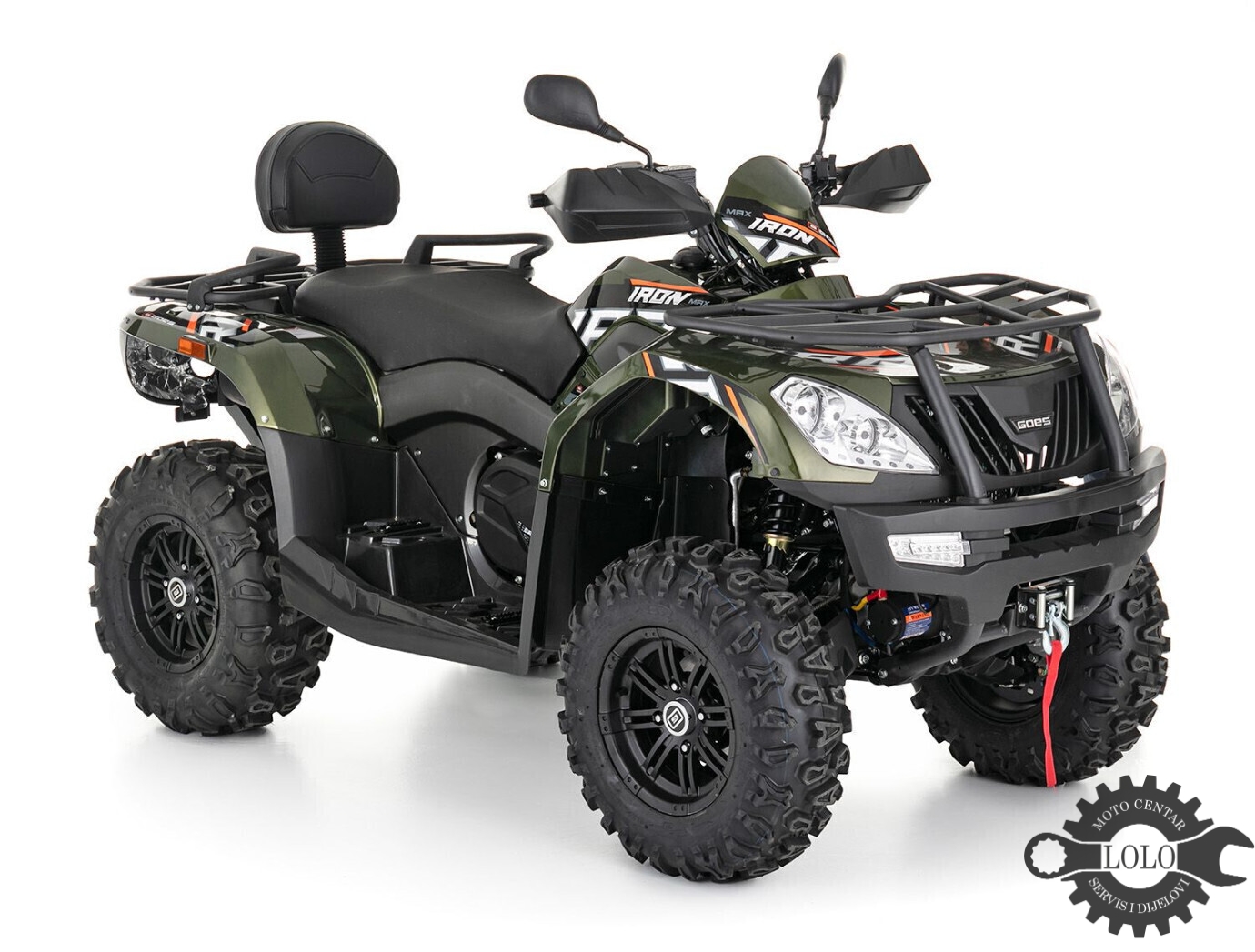 ATV QUAD GOES IRON MAX 450