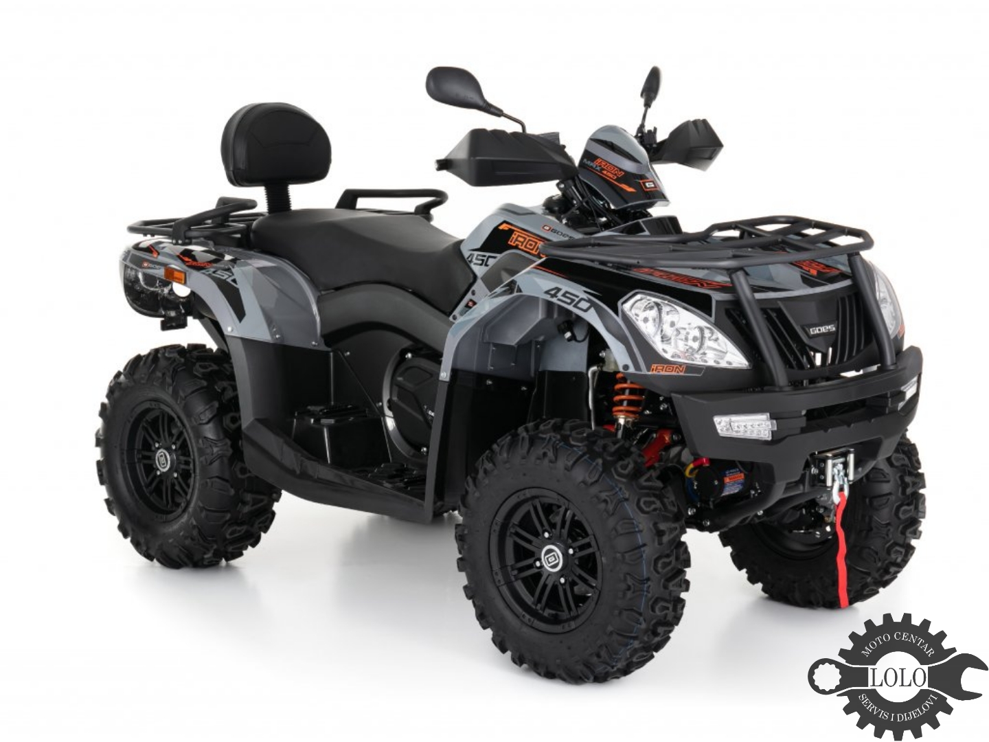 ATV QUAD GOES IRON MAX 450